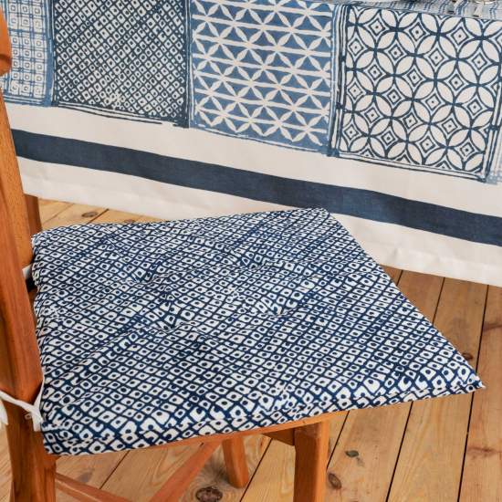 Karaca Home Costore Printed Cushion 45x45 cm Blue