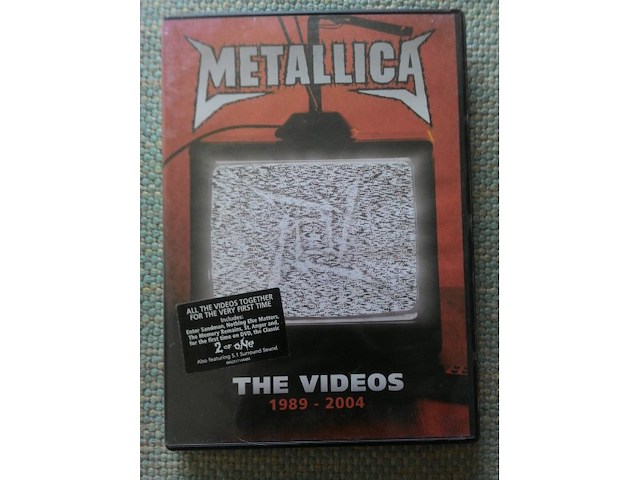 Metalica The videos 1989-2004