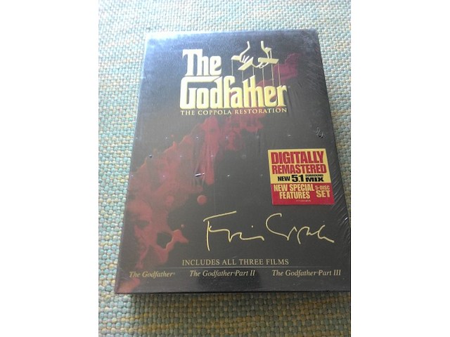 The Godfather Box set Komplet 5 DVDa