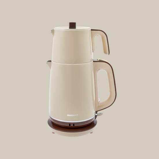 Homend Vintage Royaltea 1734H Inox Tea Maker Beige