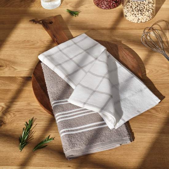 Emsan Bukle 2-Pack Drying Towel Beige