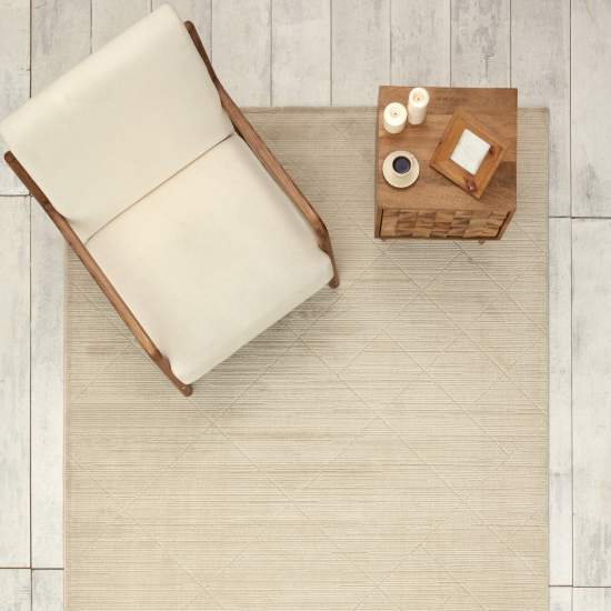 Cashmere Carpet 7/24 Noble Lorton White 80x150 cm
