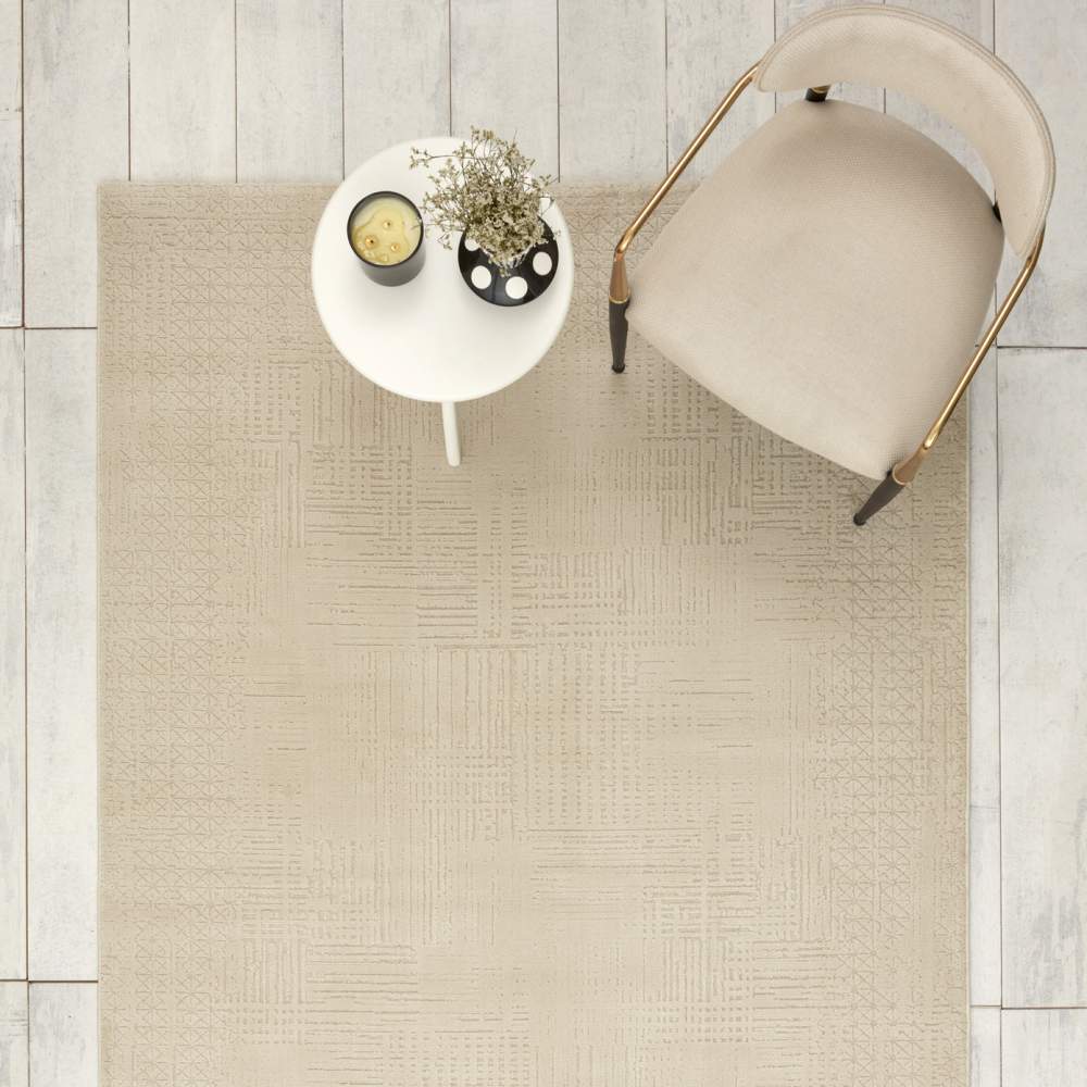 Cashmere Carpet 7/24 Noble Harley White 80x300 cm