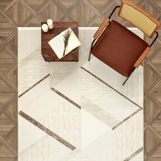 Cashmere Carpet 7/24 Lucente Lagos Brown 120x180 cm