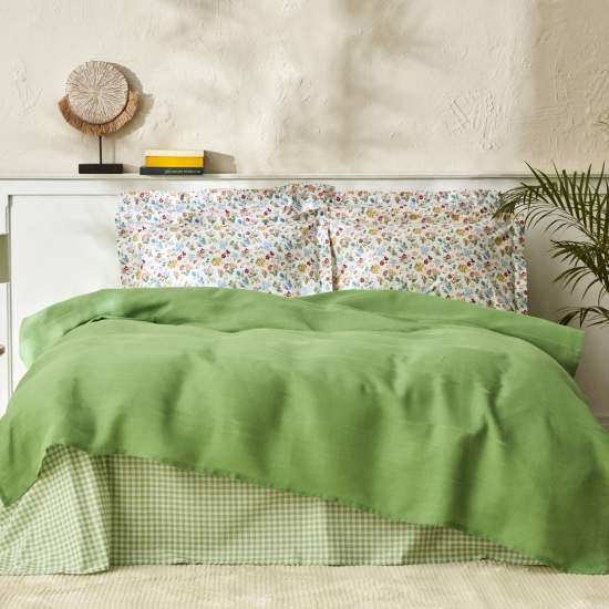 Karaca Home Noya 100% Cotton Single Pique Set Green
