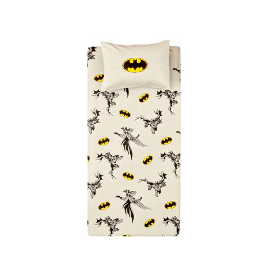 Batman by Karaca Home Bat Wings Single Bed Sheet Set