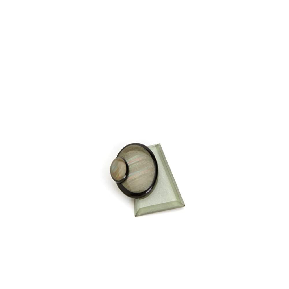 Khaki Brooch
