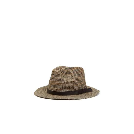 Anthracite Men's Straw Hat