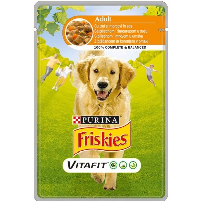 Friskies Piletina i Šargarepa u sosu 100g