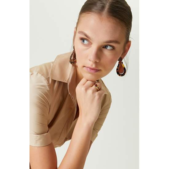 Brown Women's Earrings