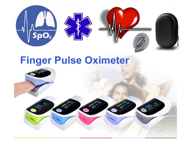 Digitalni Pulsni Oksimetar Finger Pulse Oximeter M1