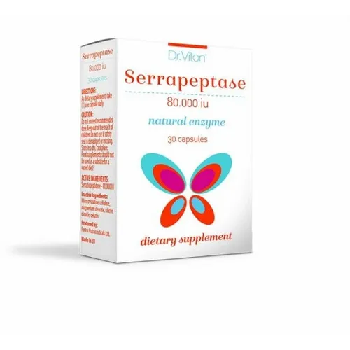 Dr. Viton Serrapeptase 80.000 IU 30 kapsula
