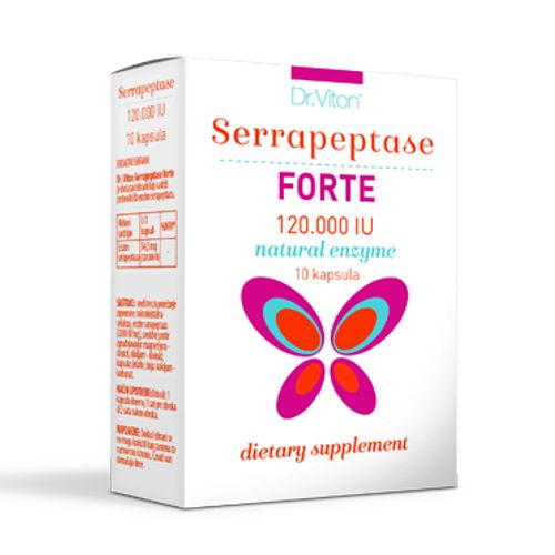 Dr. Viton Serrapeptase Forte 120.000 IU 10 kapsula