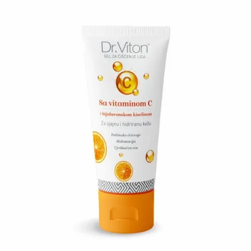 Dr. Viton gel za čišćenje lica sa vitaminom C i hijaluronskom kiselinom 100ml