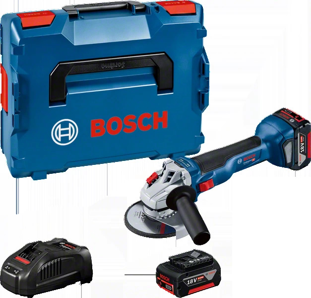Bosch akumulatorska ugaona brusilica GWS 18V-10; 2x5,0Ah; L-Boxx; 125mm (06019J4004)ID EK000547484