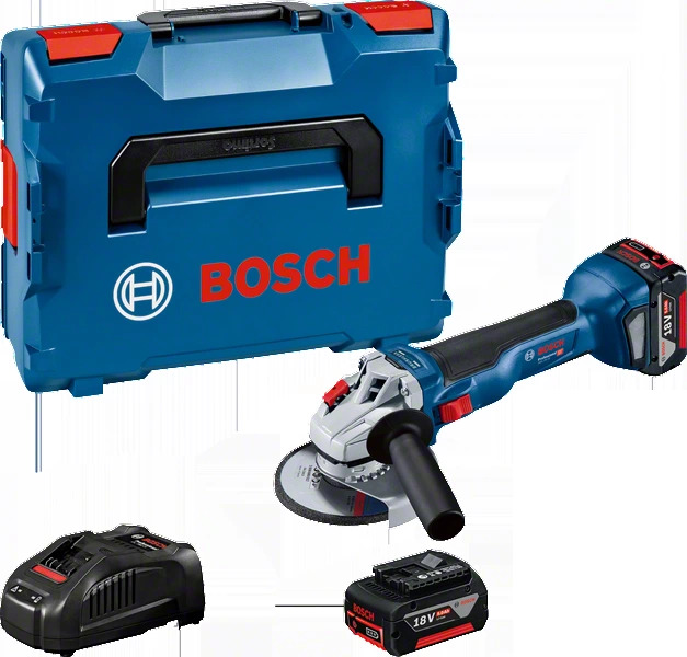 Bosch akumulatorska ugaona brusilica GWS 18V-10; 2x5,0Ah; L-Boxx; 125mm (06019J4004)ID: EK000547484