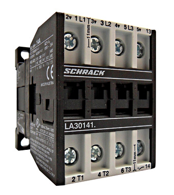 Kontaktor 3-polni 5,5kW, AC3, 14A, 24VAC + 1NO ugrađen
K3-14ND10, Nazivna struja 14A, Napon špulne AC 24V