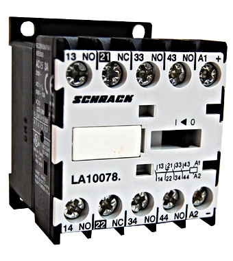 Pomoćni kontaktor 10A(AC1)/3NO+1NC/špulna 48VDC
Nazivna struja 3A, Napon špulne DC 48V