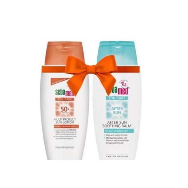 SEBAMED SUN PAKET, losion SPF50+(150ml) + after sun, (150ml)