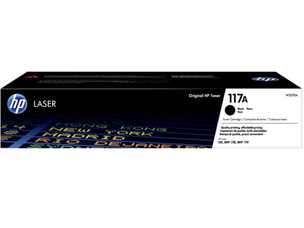 Toner HP 117Acrna' ( 'W2070A' )