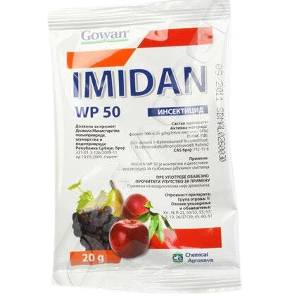 Insekticid Imidan 50 WP 20gr