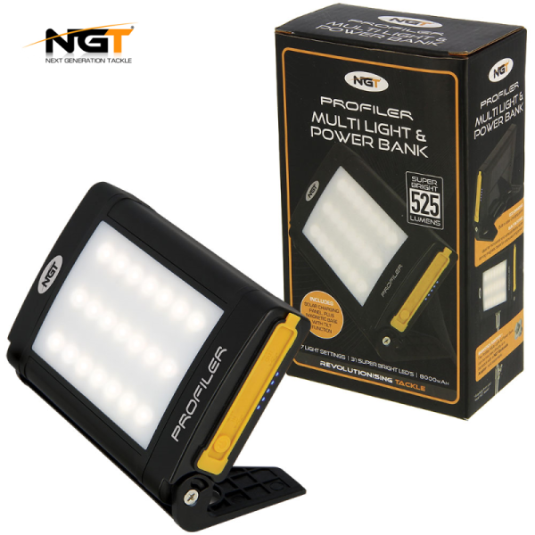 NGT Lampa i eksterna baterija 21 LED Light – 525 Lumena – 8000mAh