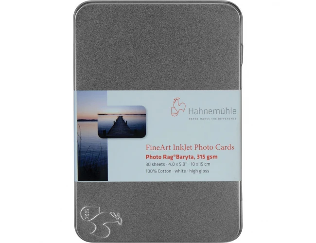 Hahnemuehle Photo Rag Baryta 315 high-gloss foto papir 10x15 30 listova 315gr