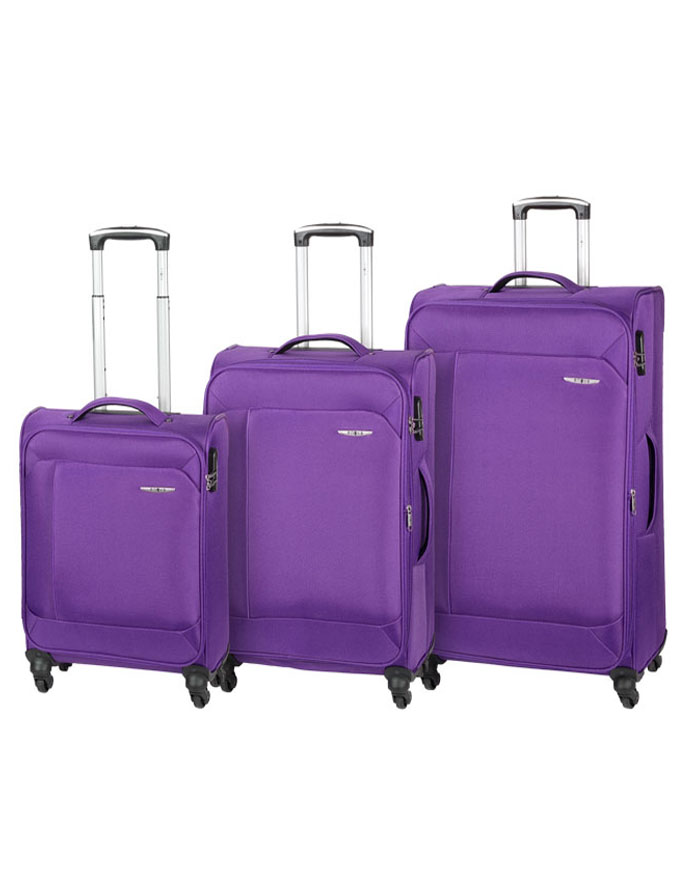 KOFER 3/1 SET GRANADA PURPLE TROLLEY ENOVA