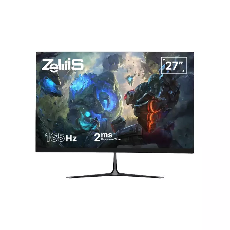 Monitor 27 Zeus ZUS270GMG Gaming 1920×1080/Full HD VA/165 Hz/2ms/HDMI/DP/DVI/Frameless