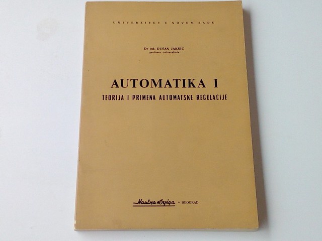 tm - AUTOMATIKA 1 - Dusan Jaksic