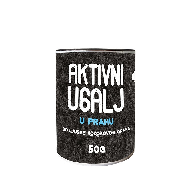 AKTIVNI UGALJ U PRAHU 50G TOP FOOD
