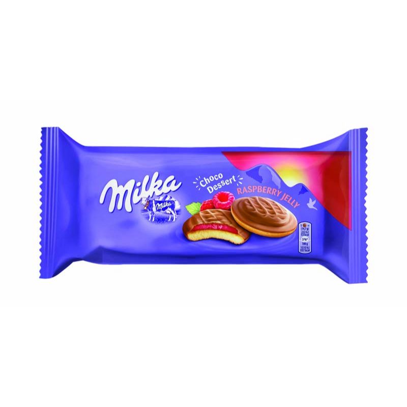 MILKA CHOCO DESERT RASBERRY 147G (24) MONDELEZ DWAY