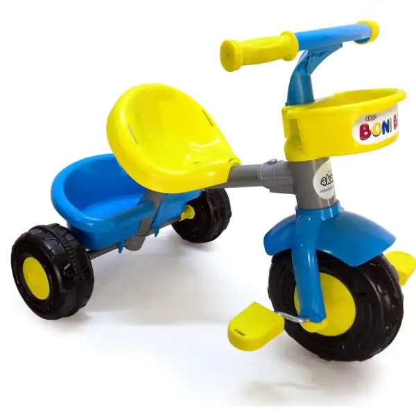 Tricikl Boni žuto plavi
Tricikl Boni žuto plavi