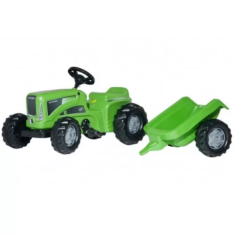 Traktor Rollykiddy Futura sa prikolicom zeleni
Traktor Rollykiddy Futura sa prikolicom zeleni