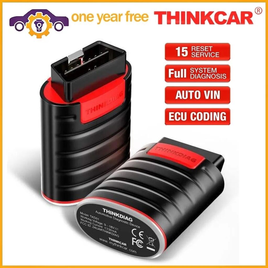 Thinkcar thinkdiag nova verzija full system, all car 16 reset service