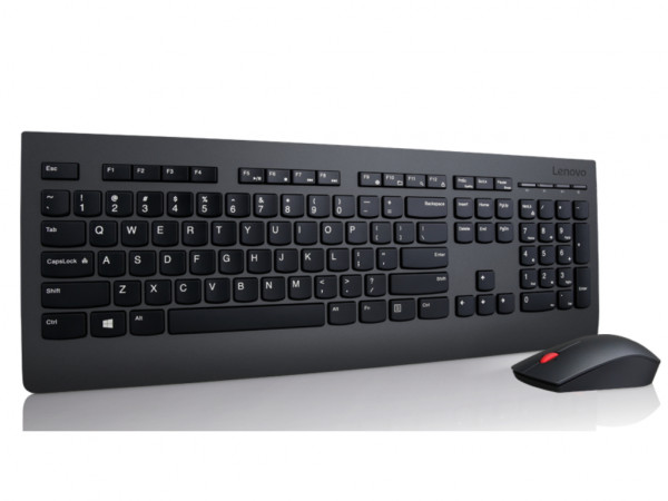 Tastatura+miš LENOVO Professional bežični set4X30H56796UScrna