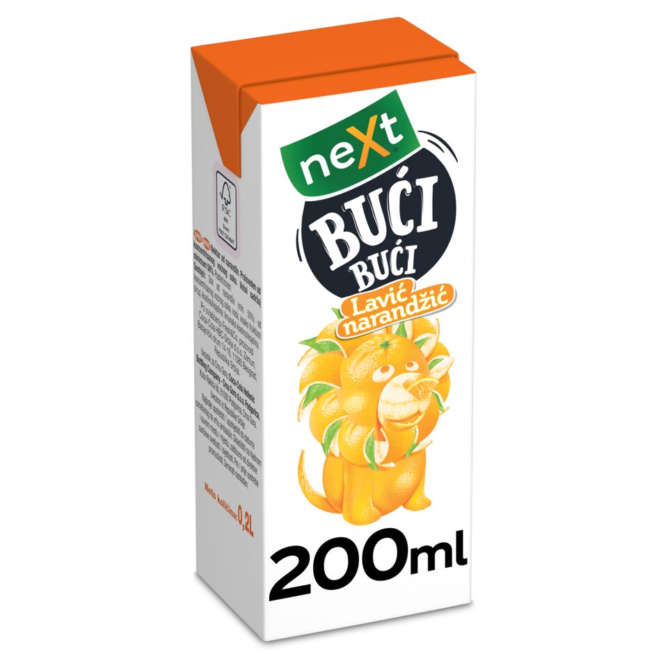 Sok narandza Next Buci Buci 0.2l