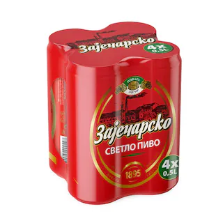 Pivo Zajecarsko 4 X 0,5can