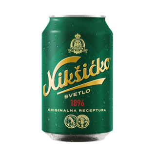 Pivo svetlo Niksicko lim 0.33l