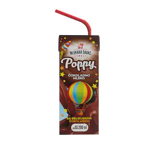 Cokoladno mleko Poppy 200ml