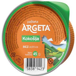 Pasteta kokosija Argeta 45g