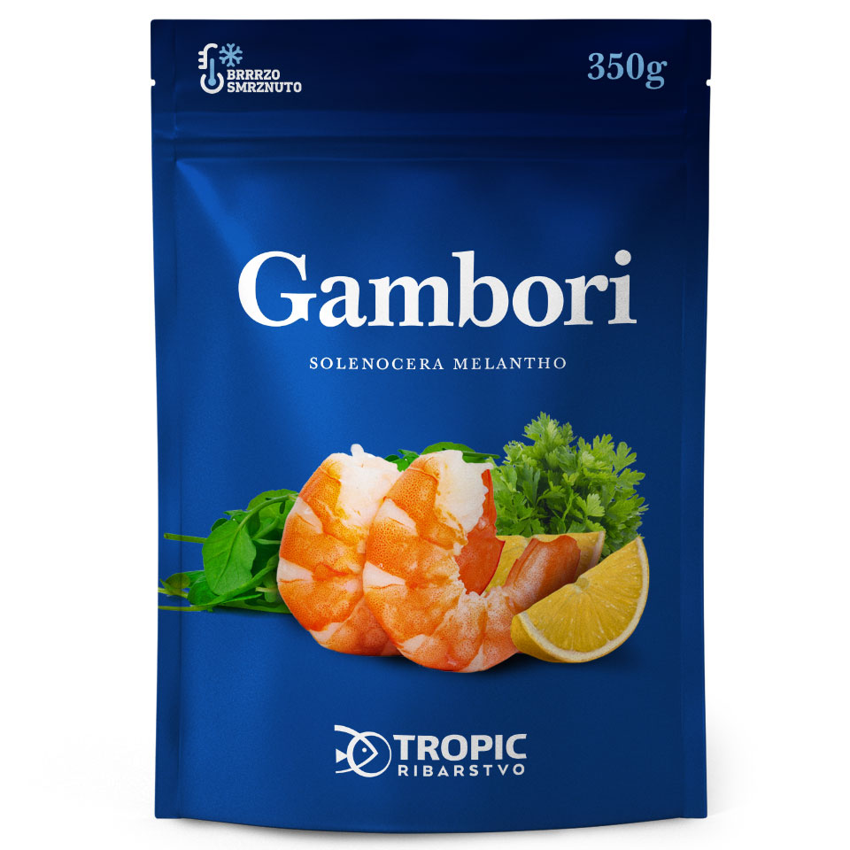 Smrznuti Gambori Tropic Trade 350g