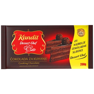 Cokolada za kuv.Dessert chef Kandit 200g