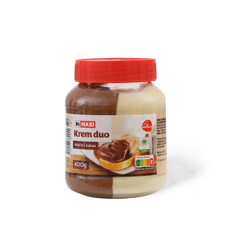 Krem duo mlecni i kakao Maxi 400g