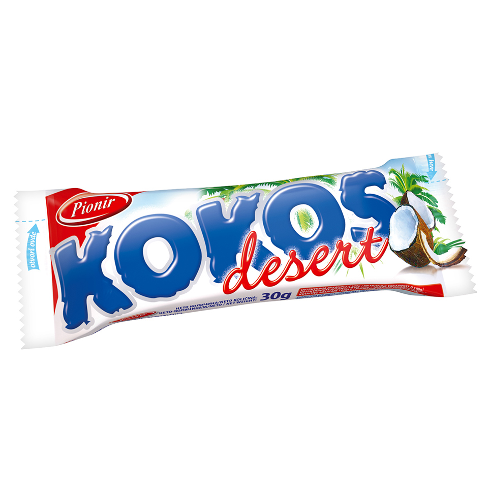 Kokos desert Pionir 30g