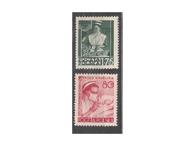 (rad103) poljska cista serija 1953 god