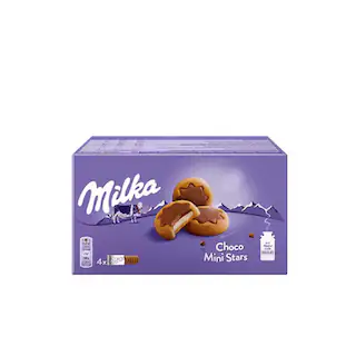 Keks Milka Minis punjen cokoladom 150g