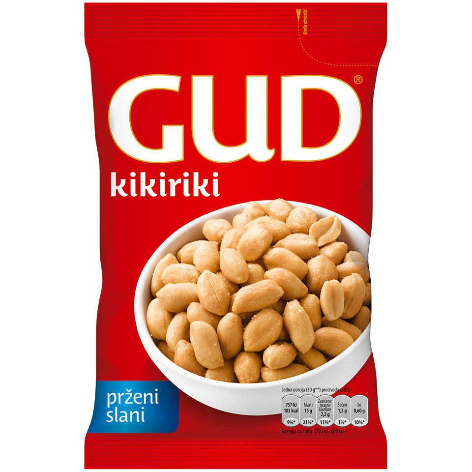 Kikiriki przen slani Gud 180g