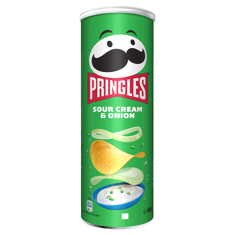 Cips Sour Cream Onion Pringles 165g