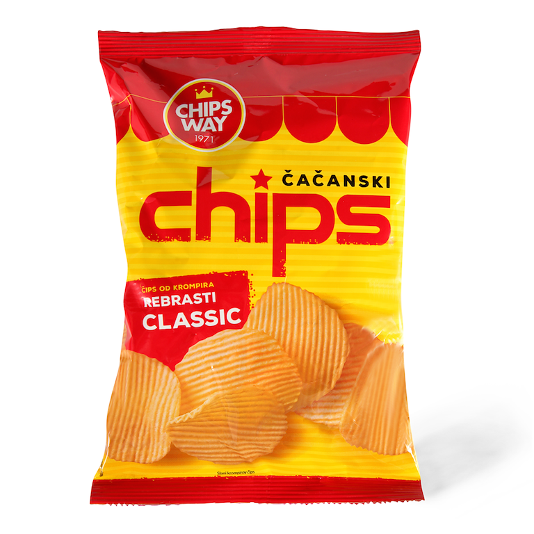 Cips classic rebrasti Chips Way 90g